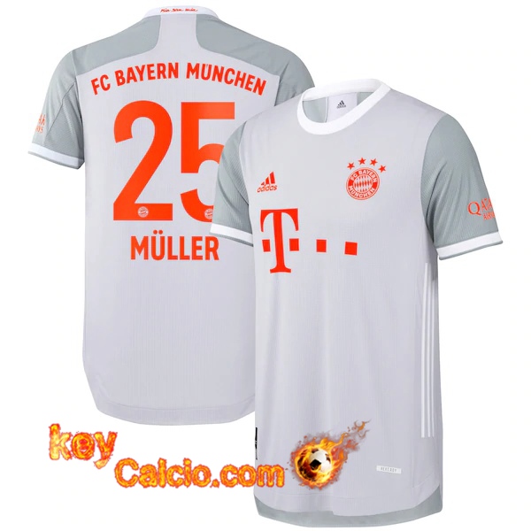 Maglia Calcio Bayern Monaco (Muller 25) Seconda 20 21