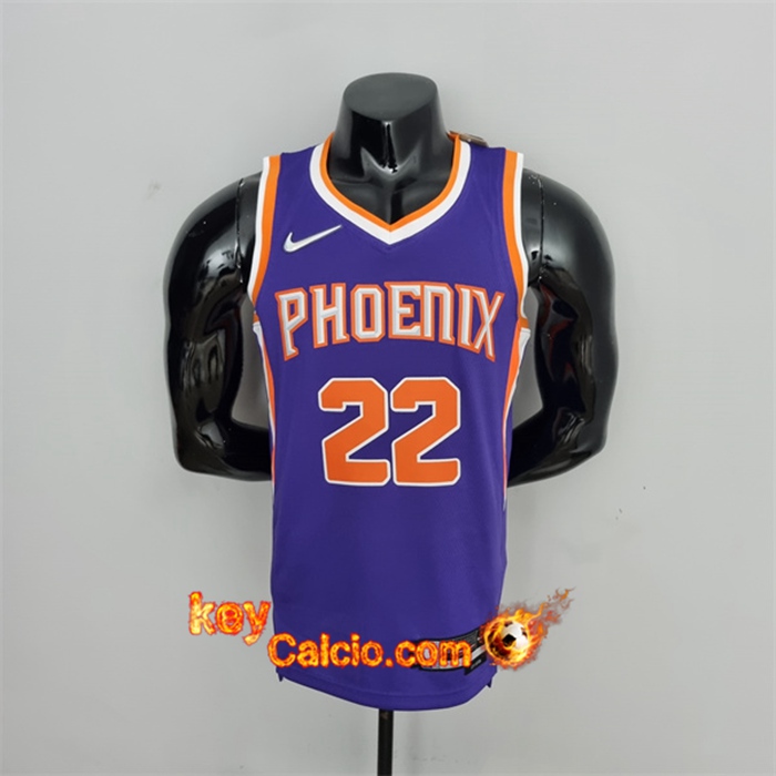 Numeri Nuove Maglia Phoenix Suns (Ayton #22) Viola 75th Anniversary