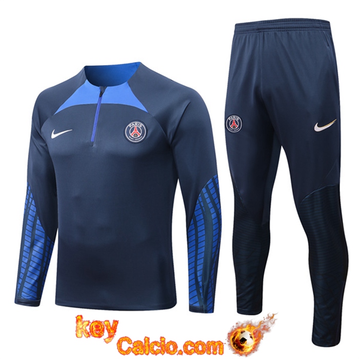 Numeri Nuove Insieme Tuta Calcio NIKE PSG blu navy 2022/2023
