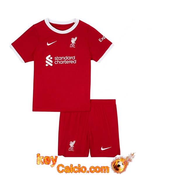Sito Nuove Maglie Calcio FC Liverpool Bambino Prima 2023/2024 Sito Nuove Maglie Calcio FC Liverpool Bambino Prima 2023/2024