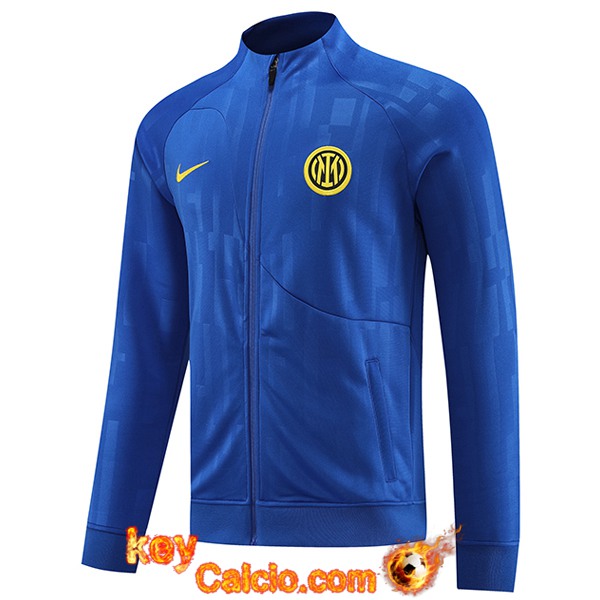 Personalizza Le Nuove Giacca Calcio Inter Milan Blu 2023/2024