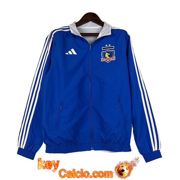 Outlet Le Nuove Giacca A Vento Colo Colo Blu 2023/2024