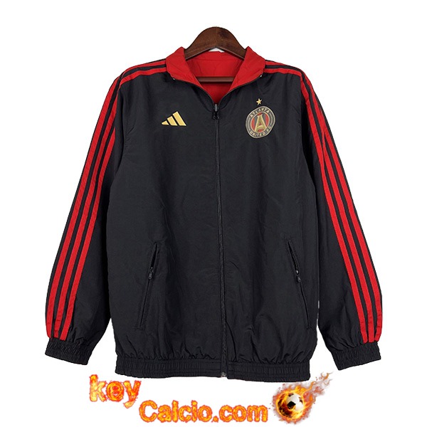 Repliche Nuove Giacca A Vento Atlanta United Nero 2023/2024