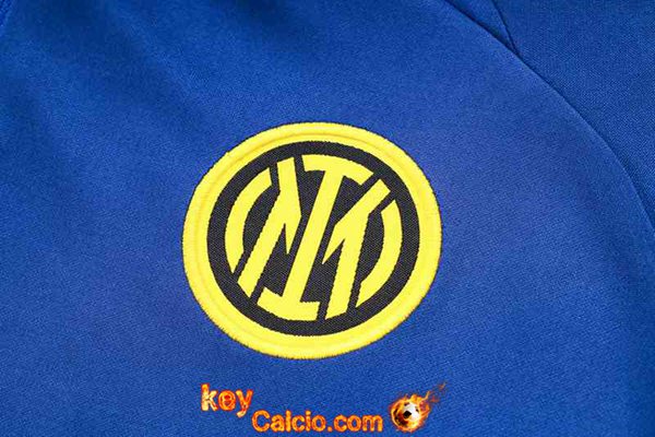 Personalizzare Le Nuove Insieme Tuta Calcio Inter Milan blu navy 2023/2024