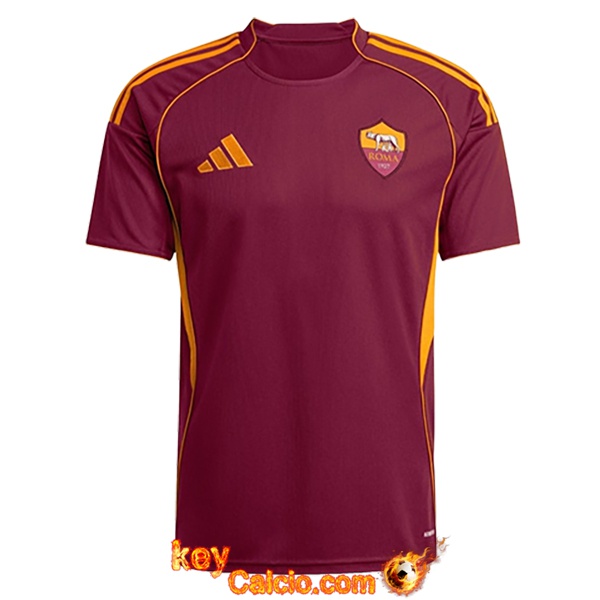 Offerte Nuove Nuova Maglie Calcio AS Roma Prima 2025/2026